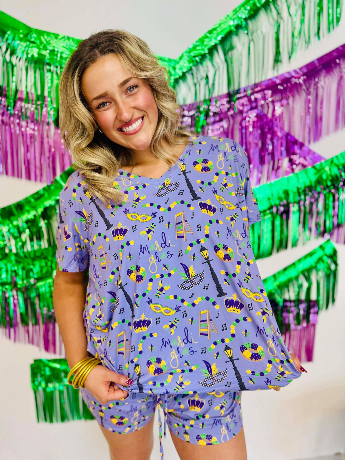 Mardi Gras Krewe Pj Set – Dash Forward